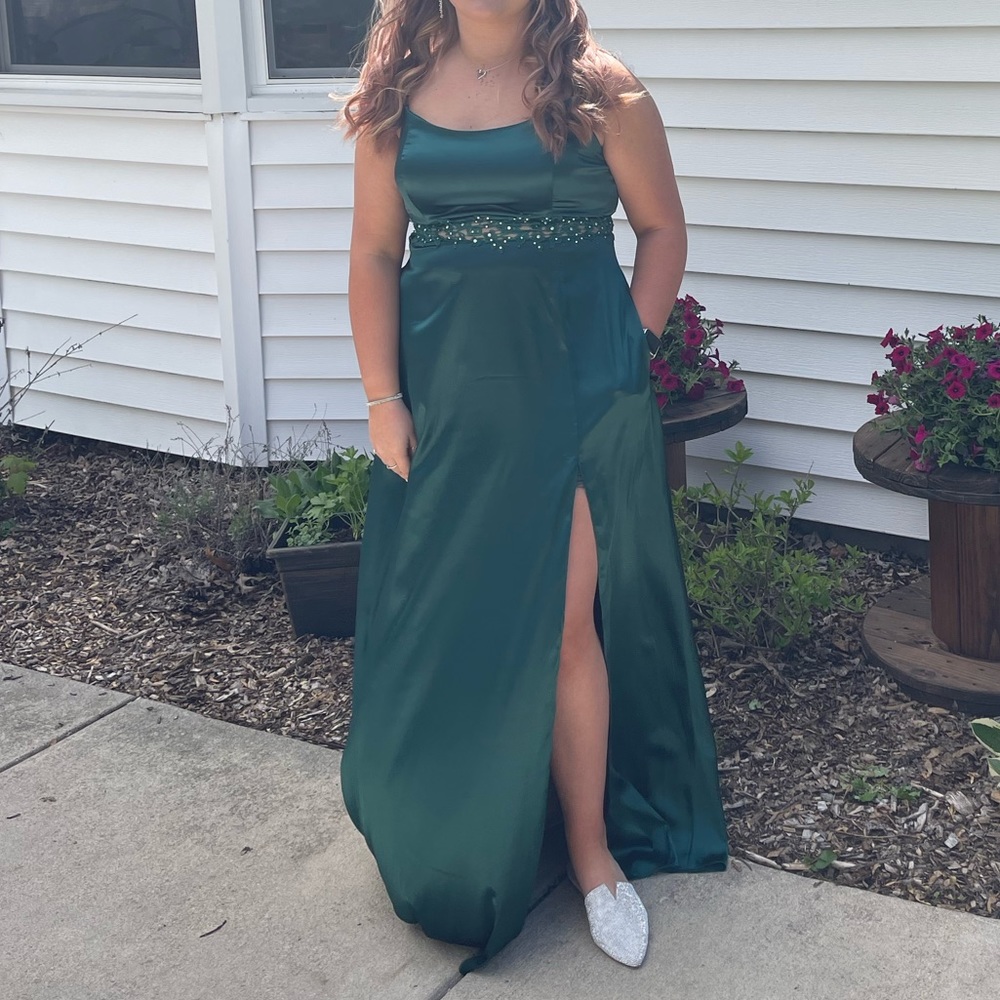 Emerald Green Prom Dress - Gem